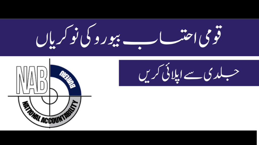 National Accountability Bureau Jobs 2024| Online Apply