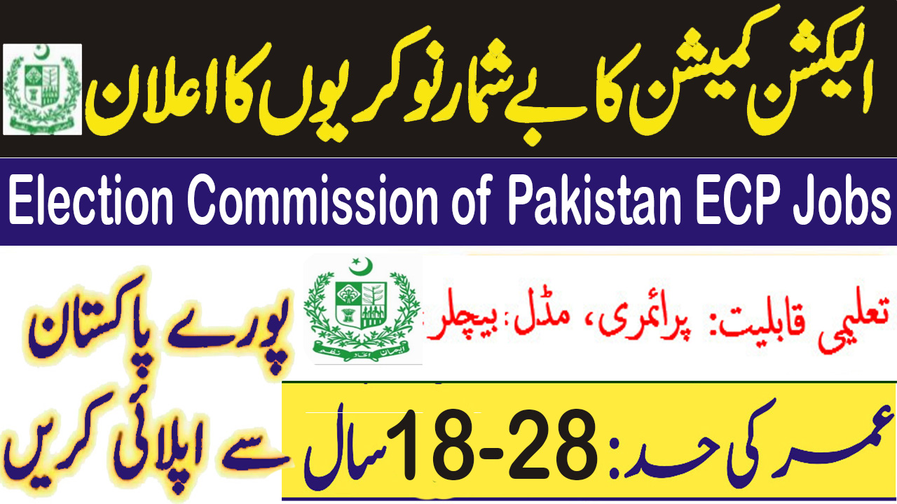 Election Commission of Pakistan ECP Jobs 2025 Download Application Form ...