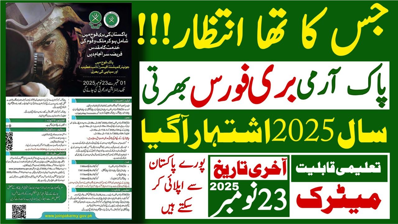 Pak Army Civilian Careers 2026 Online Apply for CWS, HSM & HS Vacancies ...